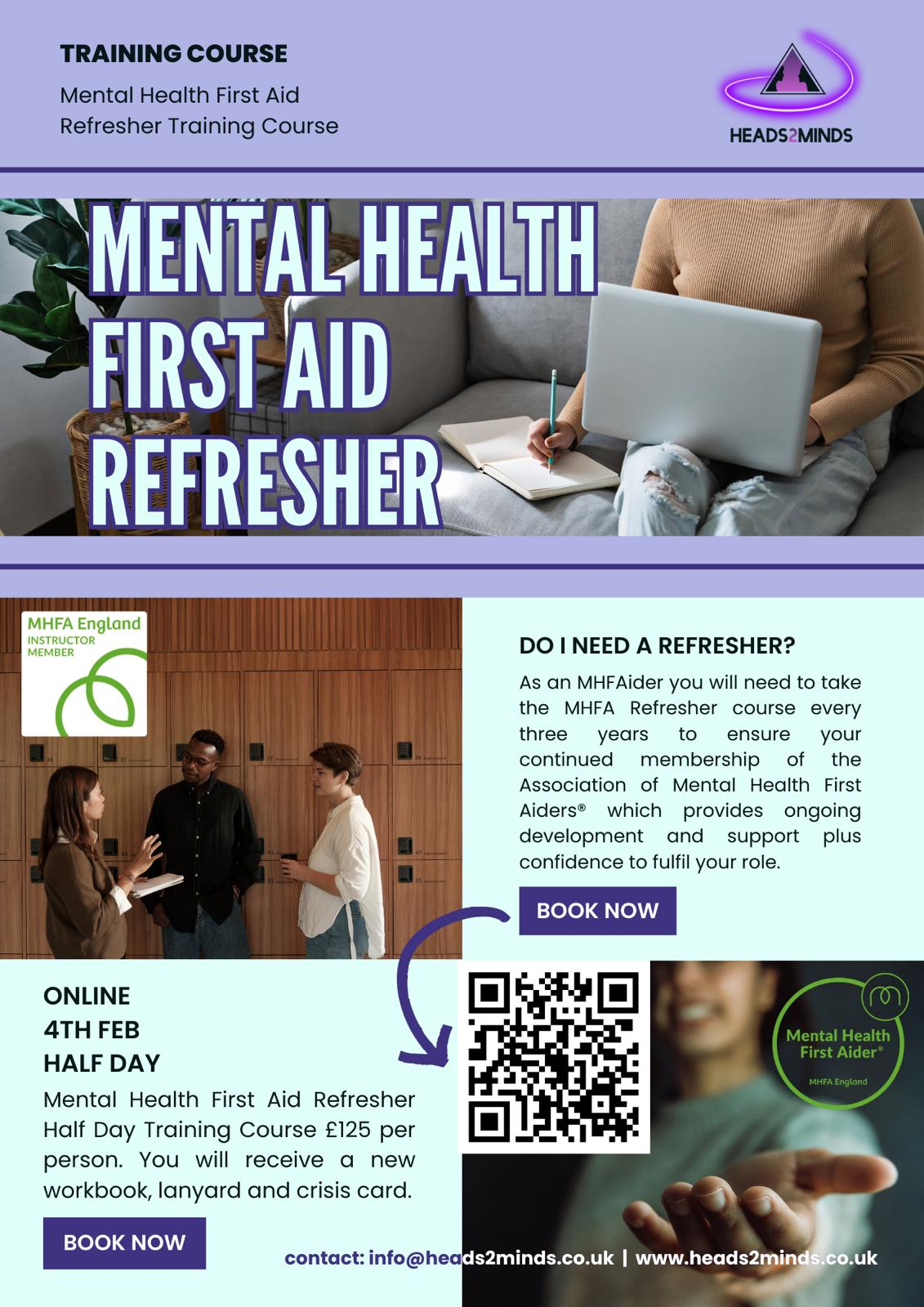 Mental Health First Aid Refresher Training Course – The Essex Alliance