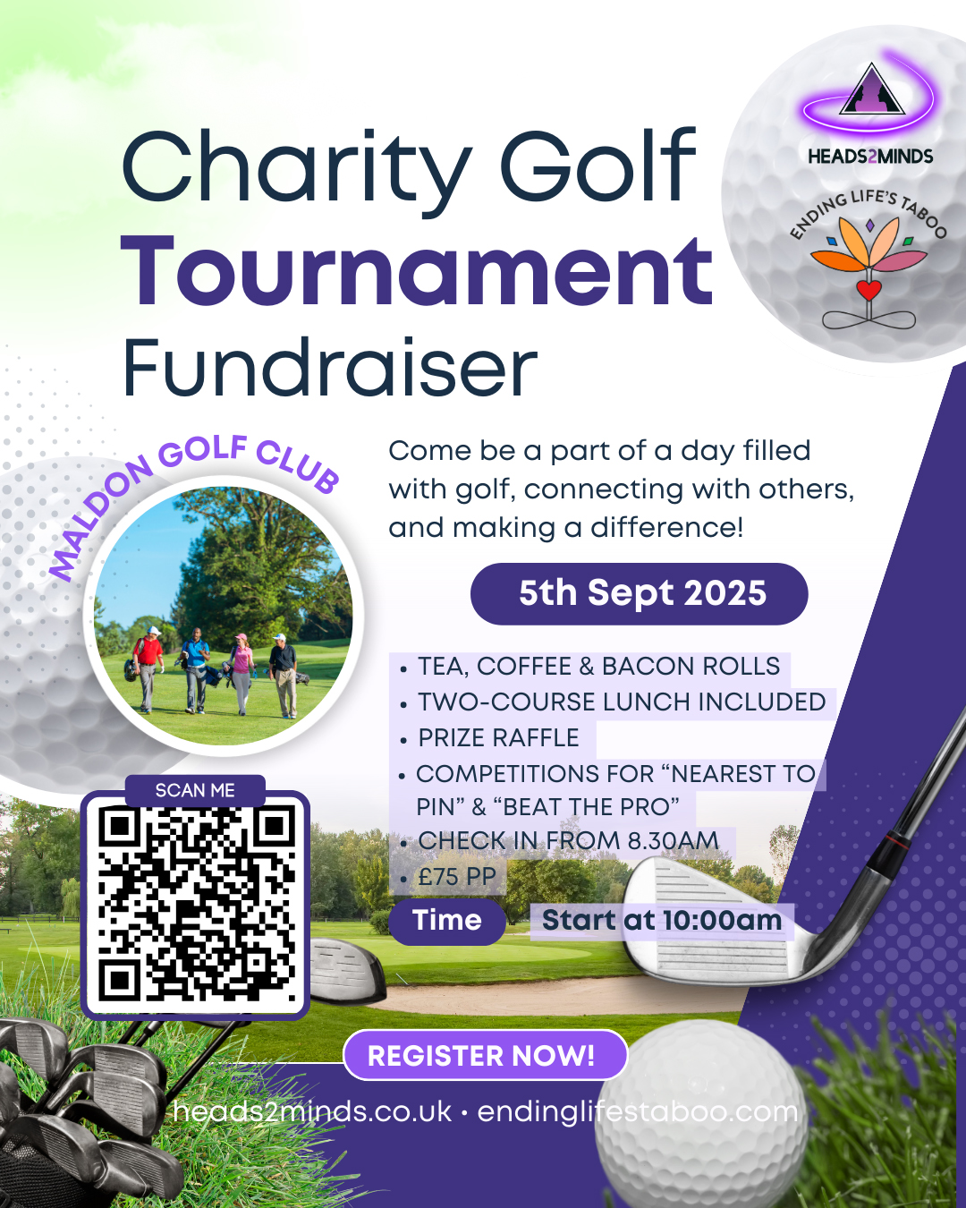 Charity Golf Tournament Fundraiser – Join Us for a Day of Golf & Giving ...